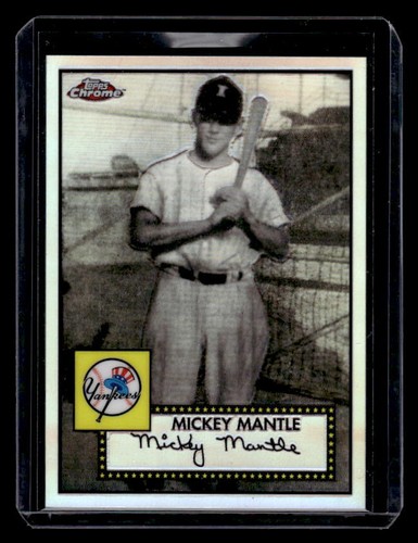 2007 Topps Chrome - The Mickey Mantle Story Refractor #MMS14 Mickey ...