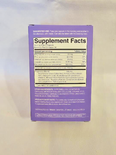 Truvy TRU+ & VY **NEW** Formula Weight Loss-4 Week (TruVision TruFix ...