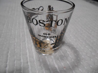 Boston Shot Glass, Souvenir | eBay