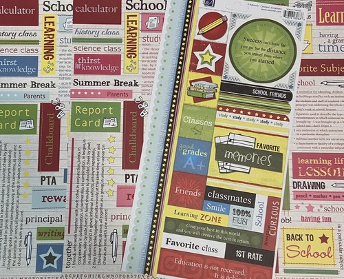 ADORNIT-CAROLEE’S CREATIONS - SCHOOL DAYS COLLECTION - Scrapbook Kit | eBay