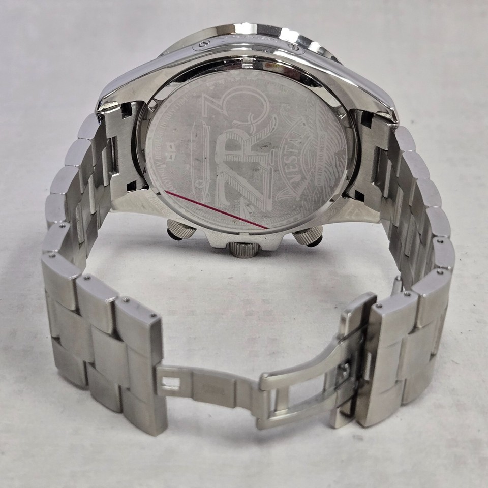 Vestal Adult Men's ZR3 Chronograph Watch Silver/Silver/Silver ZR3015 ...