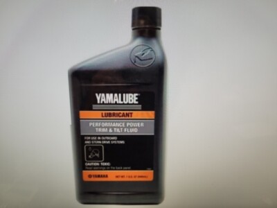 Yamaha Performance Power Trim & Tilt Fluid Quart Bottle Yamalube ACC ...