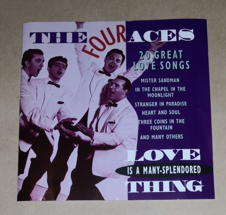 The Four Aces : Love Songs Best Of Greatest Hits NO CASE CD & INLAYS ...
