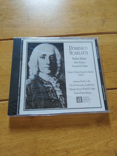 Scarlatti: Stabat Mater, Sonatas for Organ CD [NEW SEALED] Anthony ...