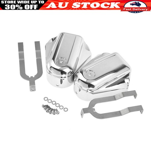 New Chrome Rear Axle Nut Cover Cap Fit For Softail Slim FLSTC FLSTN ...