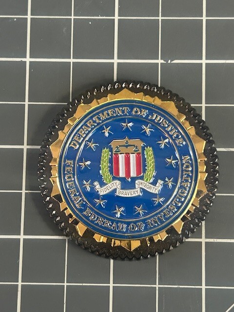 FBI Explosives Unit Challenge Coin Bomb Squad Police Military EOD | eBay