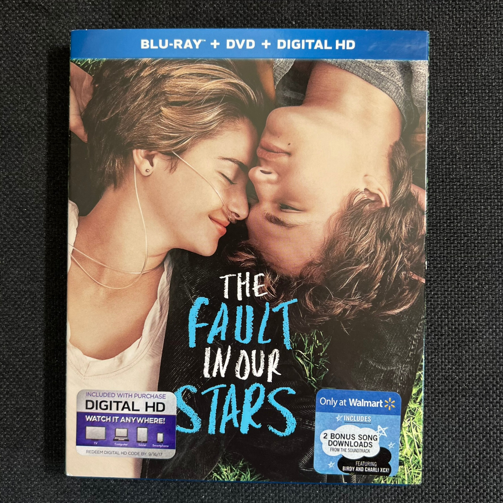 The Fault In Our Stars Blu-Ray + DVD + Digital - Used - Like New with ...