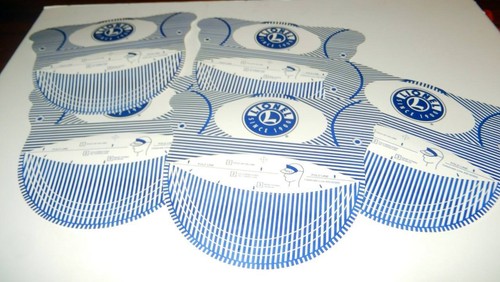 LIONEL - FIVE LIONEL CARDBOARD VISORS - NEED FOLDING - NEW- SH | eBay