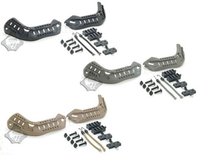 FMA ACH-ARC MICH 2000 Helmet Accessory Side Rail Mount Kit Helmet Rail ...