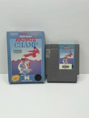 Karate Champ (Nintendo Entertainment System NES, 1986) TESTED ...