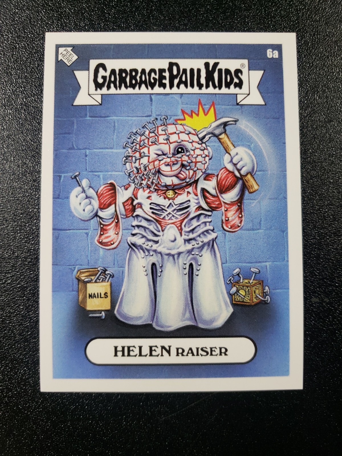 Clive Barker Hellraiser Pinhead Spoof 2 Card Set Garbage Pail Kids 2022 ...