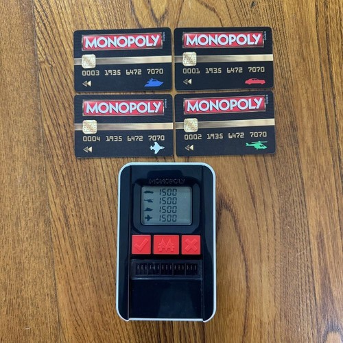 Monopoly Ultimate Banking Replacement Electronic Unit and 4 Credit ...