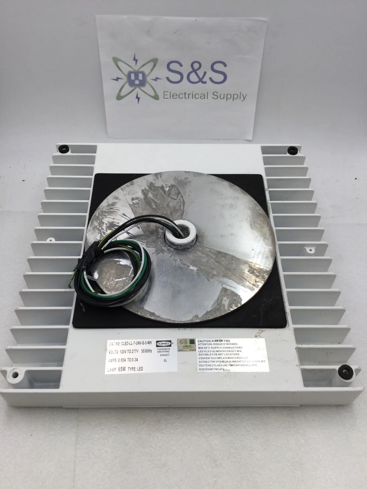 Hubbell Hubbell CLED-LL-7-UNV-S-5-WH low-profile LED canopy light for ...