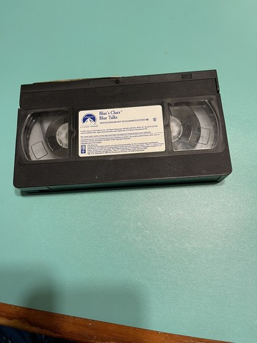 Blues Clues - Blue Talks (VHS, 2004) Tape Only 97368797338 | eBay