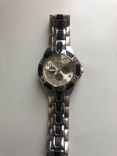 Frondini Mens Watch - Silver Black, Used Twice only | eBay