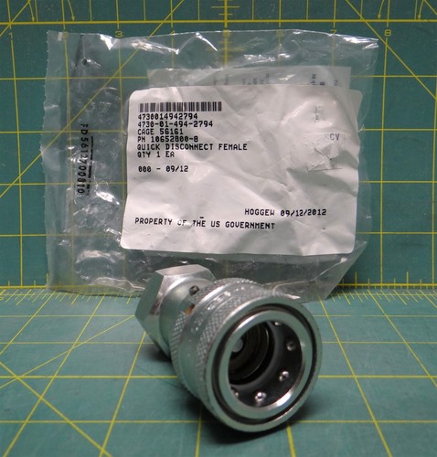 Eaton FD56-1270-08-10 Steel Female Quick Disconnect Coupling 4730-01 ...