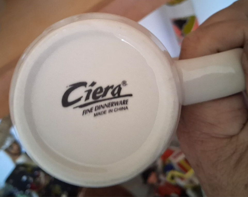 Ciera Fine Dinnerware Off White Stoneware Restaurant Diner Ware Coffee ...