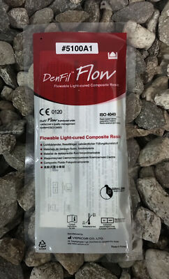 DenFil Flow 2g Syringe A1 Flowable LightCured Composite Resin Exp. 03 ...