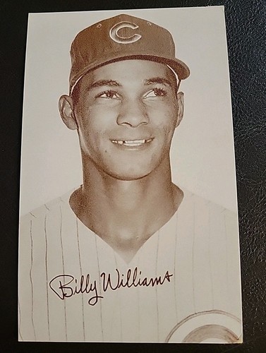 Billy Williams 1963 Exhibit Red Stats On Back VG/EX HOF Chicago Cubs | eBay