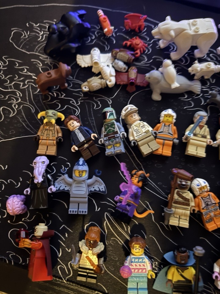 LEGO Minifigure Lot Star Wars, CMF, Animals And Accessories | eBay