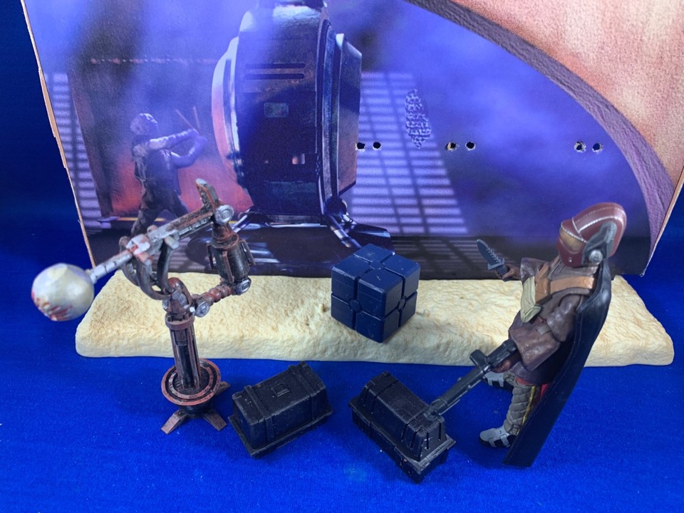 Star Wars Custom Jabba Palace Doirama w/ TT-8L/Y7 gatekeeper droid ...