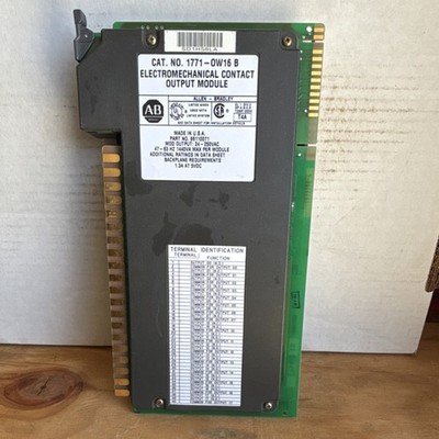 Allen-Bradley 1771-OW16 B Digital PLC Output Module for PLC-5 ...