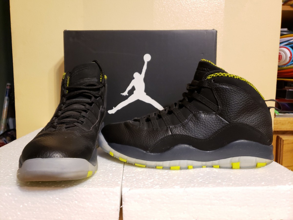 Jordans 10 Venom Green