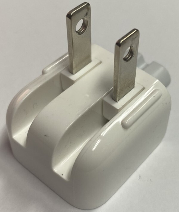 OEM APPLE DUCKHEAD MACBOOK PRO WALL PLUG MAGSAFE CHARGER ADAPTER 2 ...