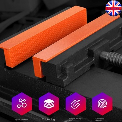 Magnetic Bench Vice Pad 4/5/6 Inch Vise Soft Jaw Pads | eBay UK
