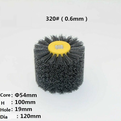 Nylon Abrasive Wire Drawing Brush Polishing Wheel Buffer for Metal ...