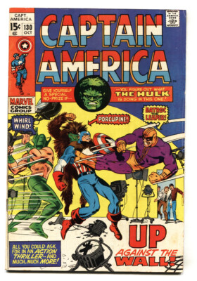 Captain America #130 - 1970 - Marvel - VG - comic book | eBay