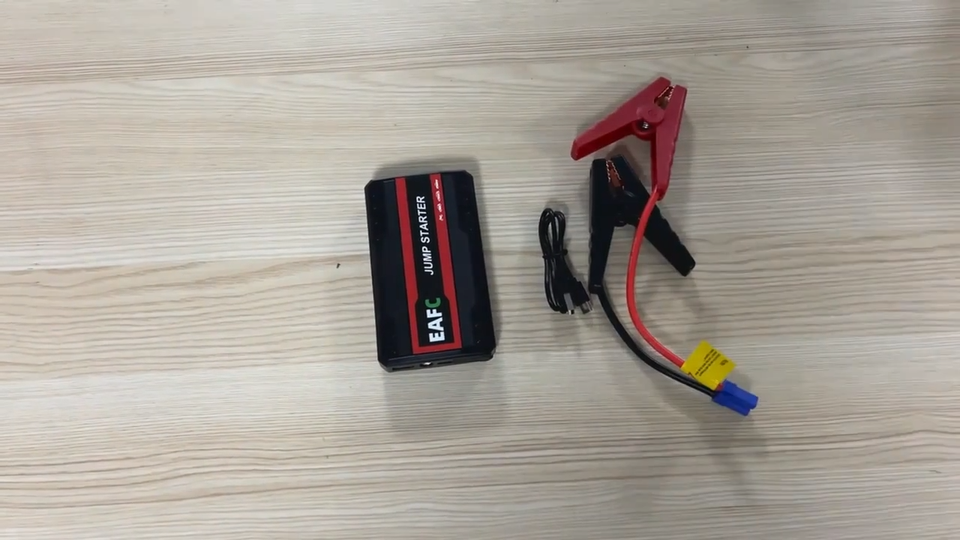 Portable Car Jump Starter Battery Power Bank Emergency Booster +LED ...