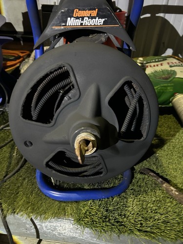 General Mini Rooter Power Drain Cleaner MR-C w/ 50 EM3 Electric Drain ...