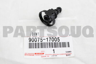 9007517005 Genuine Toyota JOINT, HEADLAMP CLEANER HOSE, NO.1 90075 ...
