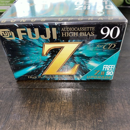 Pack Of 5 Fuji Z New Sealed 90min audio Cassette Tapes for CD High Bias ...