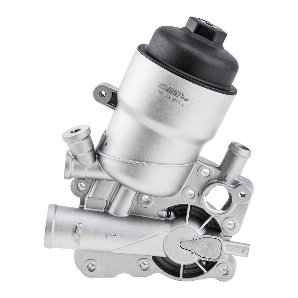 Aluminum Oil Filter Housing Assembly 059115389P For Audi A4 A6 A7 Q5 Q7 ...