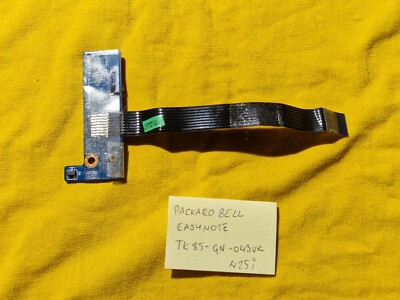 Packard bell TK85 PEW91 Power Button Board and Ribbon | eBay UK