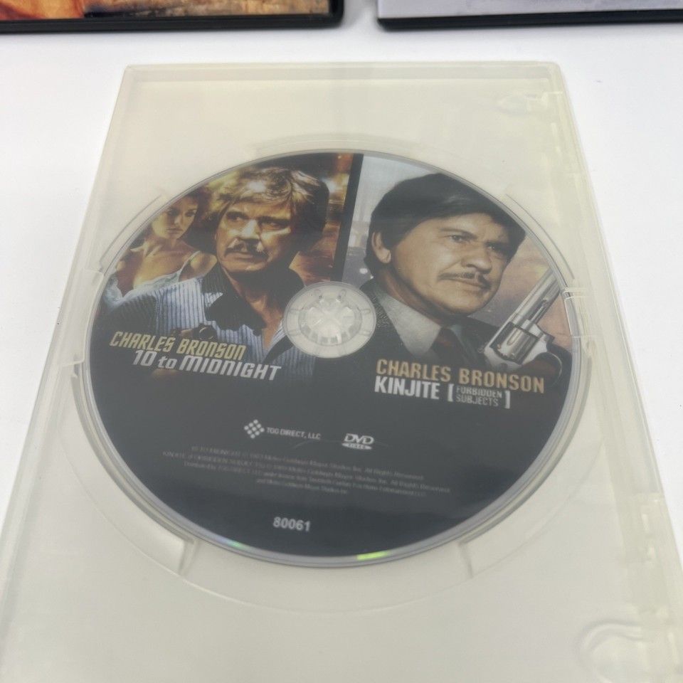 14 Movie Lot - Charles Bronson Film Collection DVD Set Death Wish Hard ...