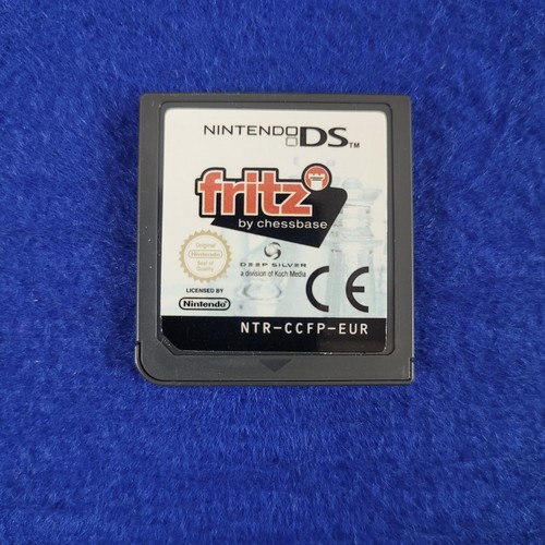 ds FRITZ CHESS By Chessbase *x *CART ONLY* Lite DSi 3DS Nintendo REGION ...