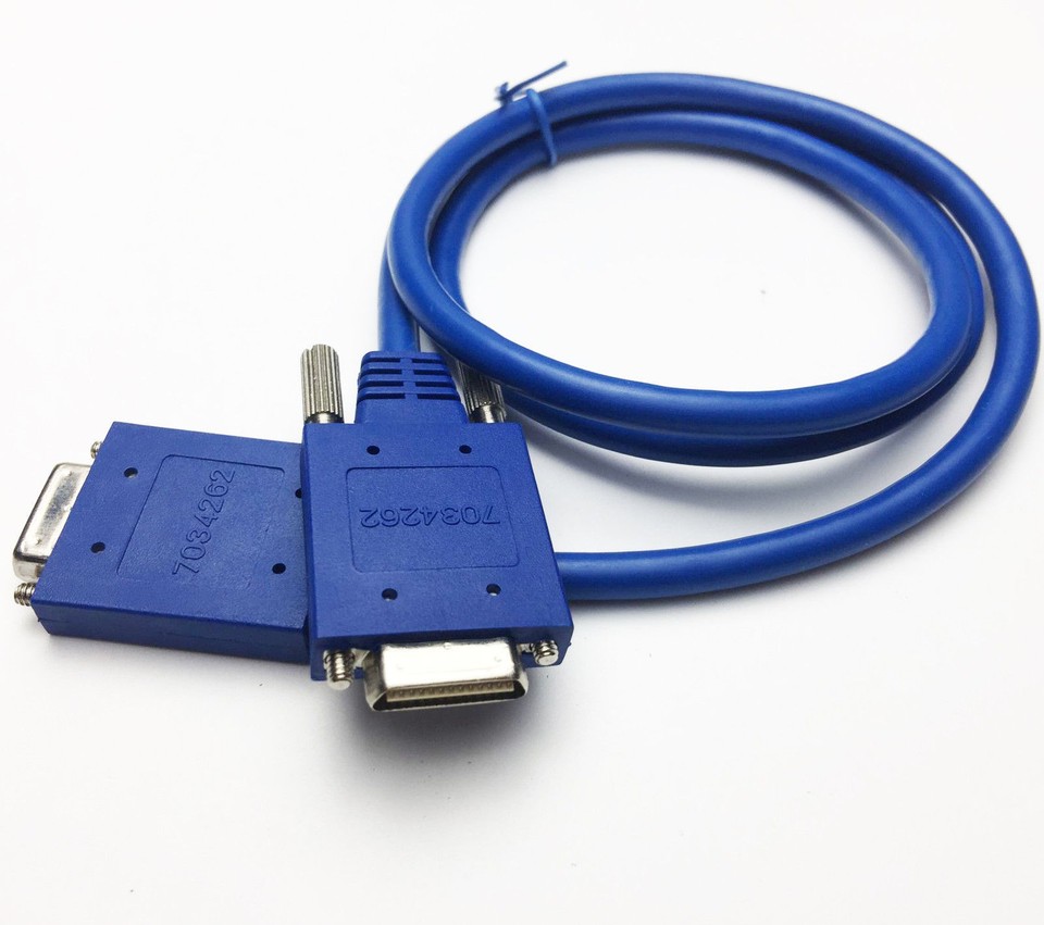 CISCO 3FT CAB-SS-2626X Cable Back-To-Back DTE-DCE Cable for WIC-2T | eBay