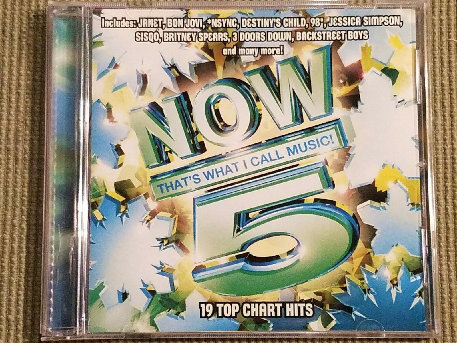 NOW THAT'S WHAT I CALL MUSIC #5 CD U.S. SERIES FREE SHIPPING | eBay