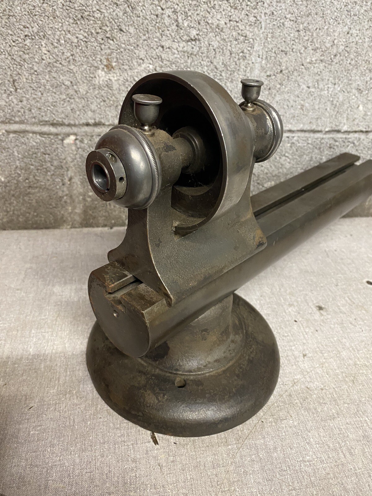 Vintage Elgin Watch factory WATCHMAKERS LATHE With Collet Closer Bar ...