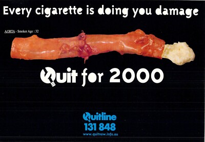 V03854 Australia Avant Card #3854 Quitline postcard | eBay