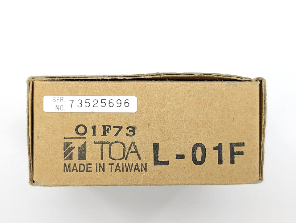 Toa Electronics L-01F - Line Matching Input Module for 900 Series Amps ...