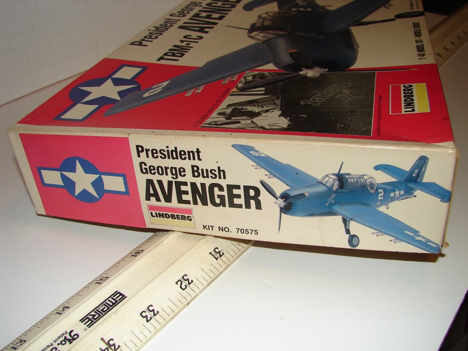 1991 ~ Lindberg ~ President George Bush TBM-1C AVENGER ~ Barbara III | eBay