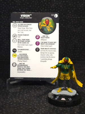 Heroclix Marvel Studios Disney Plus 021 Vision | eBay