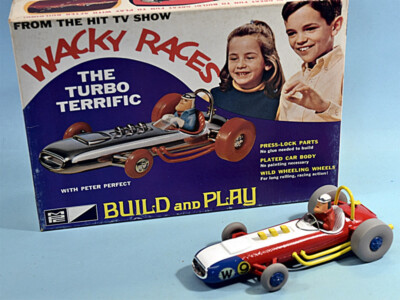 Wacky Races Peter Perfect Turbo Terrific Car Model Kit MPC Re-Issue ...