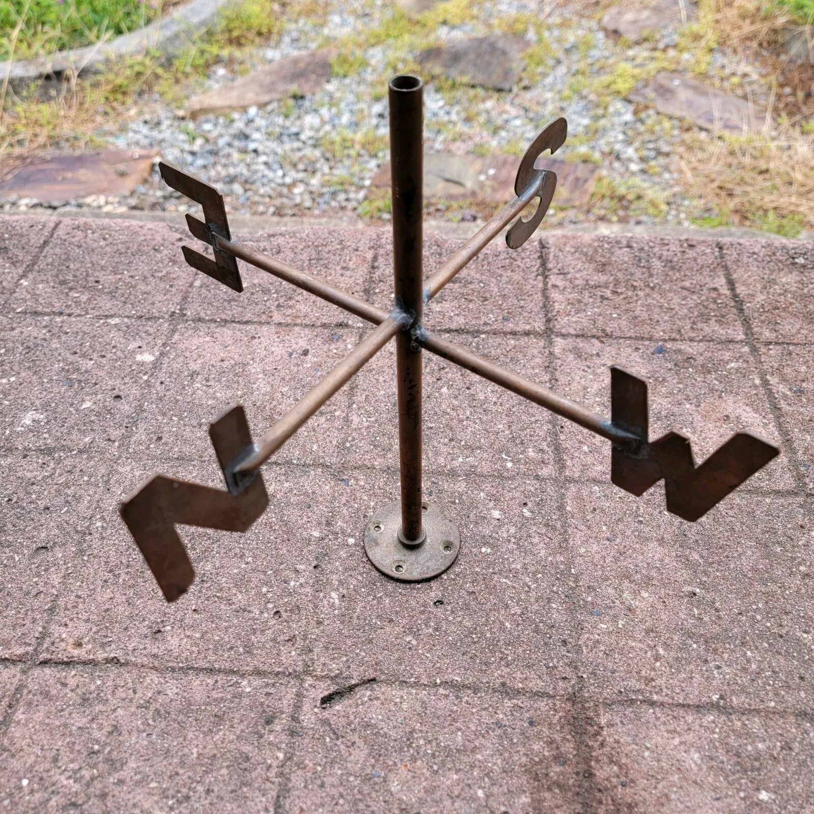 Antique Copper Directional Weathervane Base | eBay