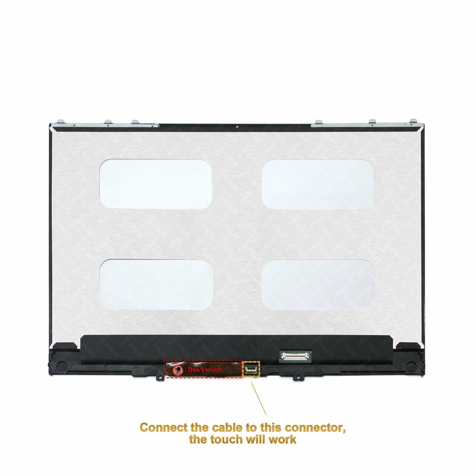 13.3"FHD LCD Touch Screen Assembly+Bezel M133NWF4 for Lenovo Yoga 730 ...