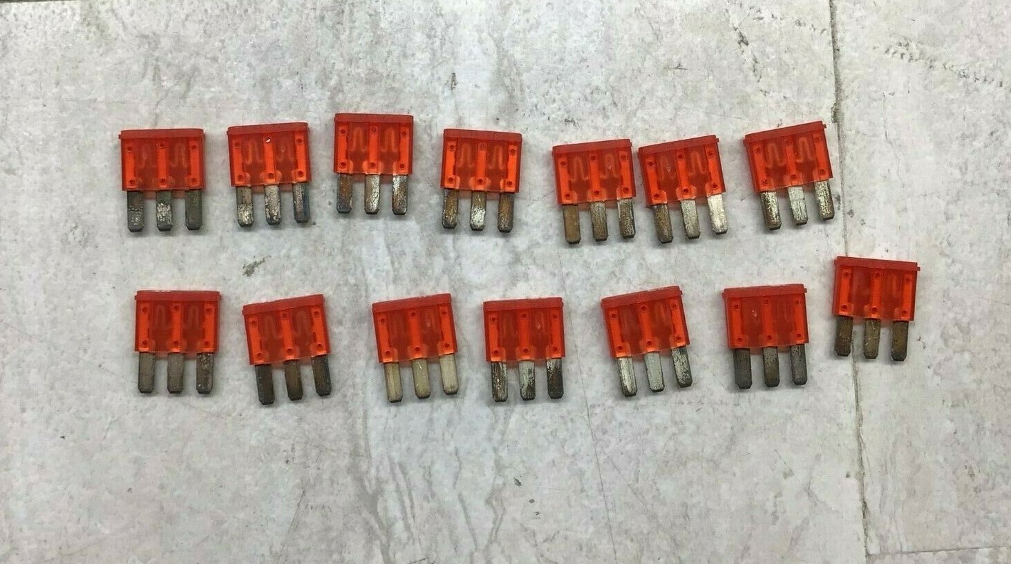 14 Pack Ford Lincoln OEM 10 Amp Fuse Mini Red DG9Z-14526-P | eBay